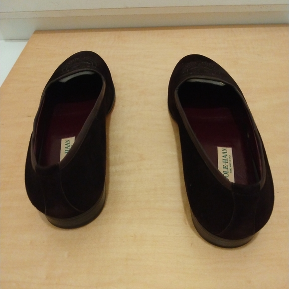 Cole Haan | Shoes | Rare Cole Haan Crest Symbol Suede Loafers | Poshmark